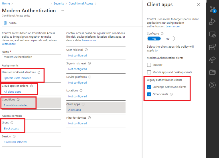 How to successfully disable basic authentication on Microsoft 365